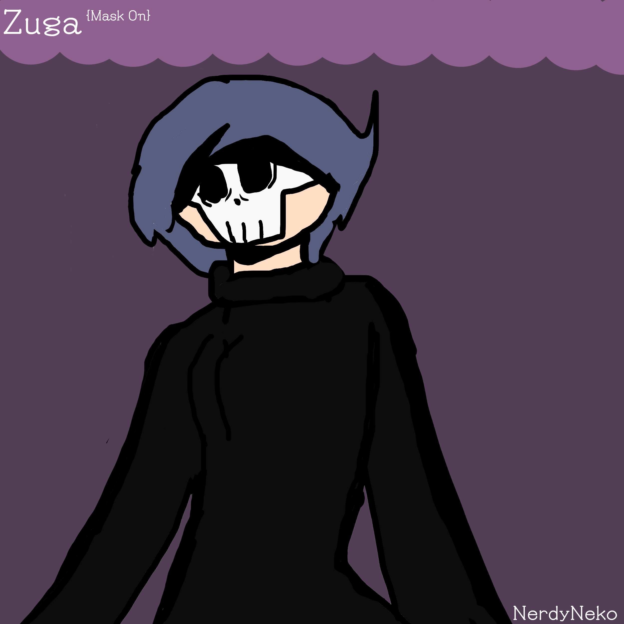 Zuga { mask on } GalacticPetal - Illustrations ART street