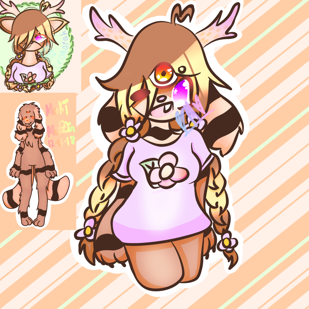 Maki and Leo Fusion!|Ocs Blueberry_Muffin - 插畫 ART street