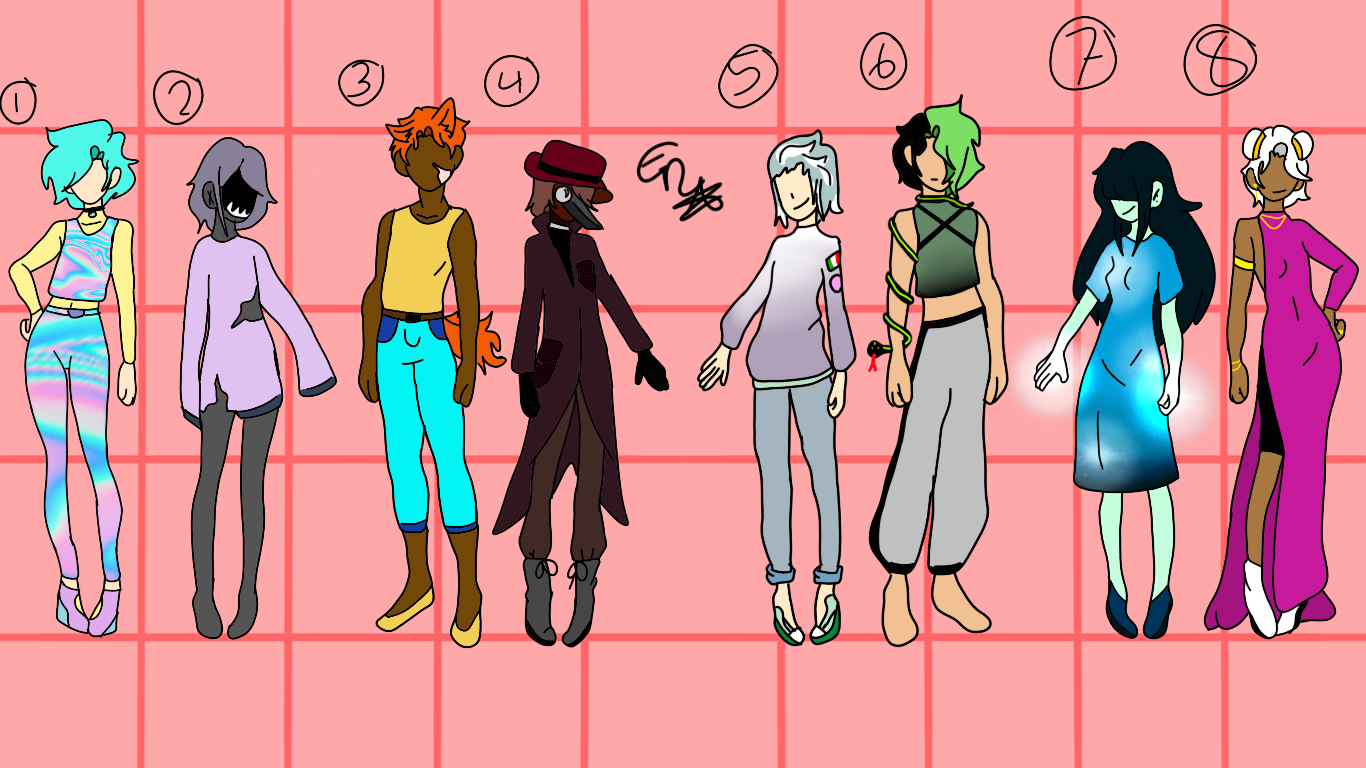 ADOPTS! (Closed) ᴍᴏᴅᴇ-ꜱᴇɴᴘᴀɪ© - Illustrations ART street