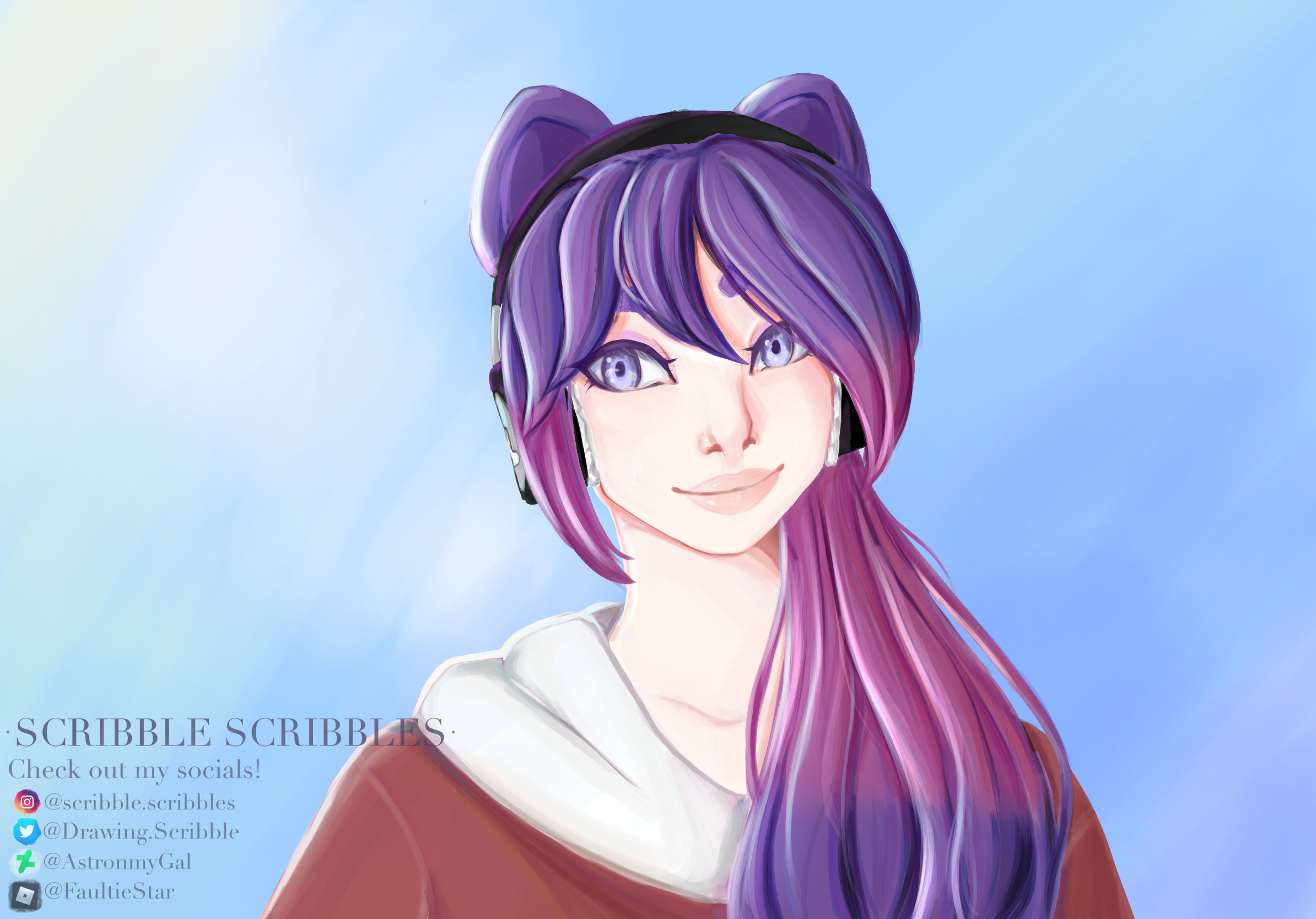 Drawing My Friend’s OC’s Scribble.Scribble - Illustrations ART street