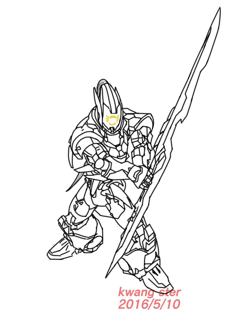 League Of Legends Master Yi Drawing