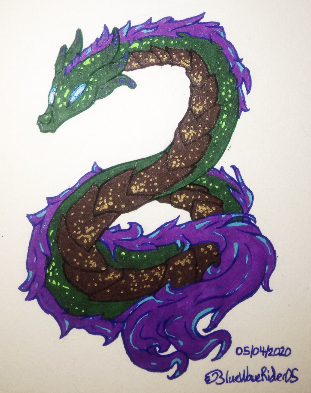 fluffy dragon BlueWaveRider05 - 插图 ART street