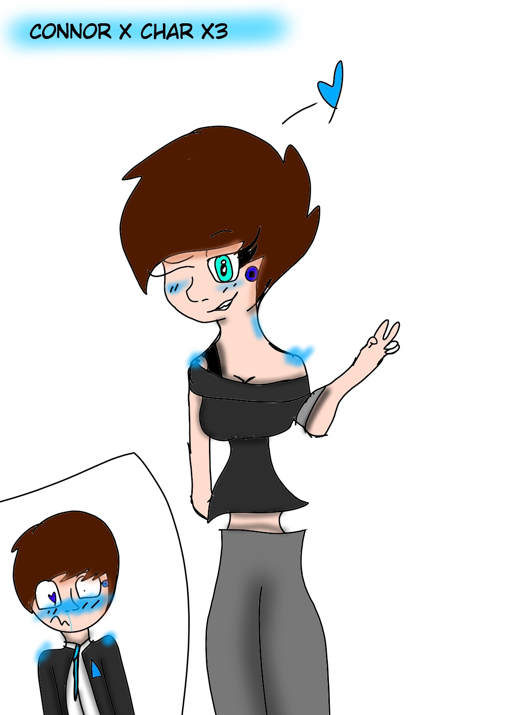 Connor x char the night fury andriod/deviant XD | MANGA Plus Creators ...