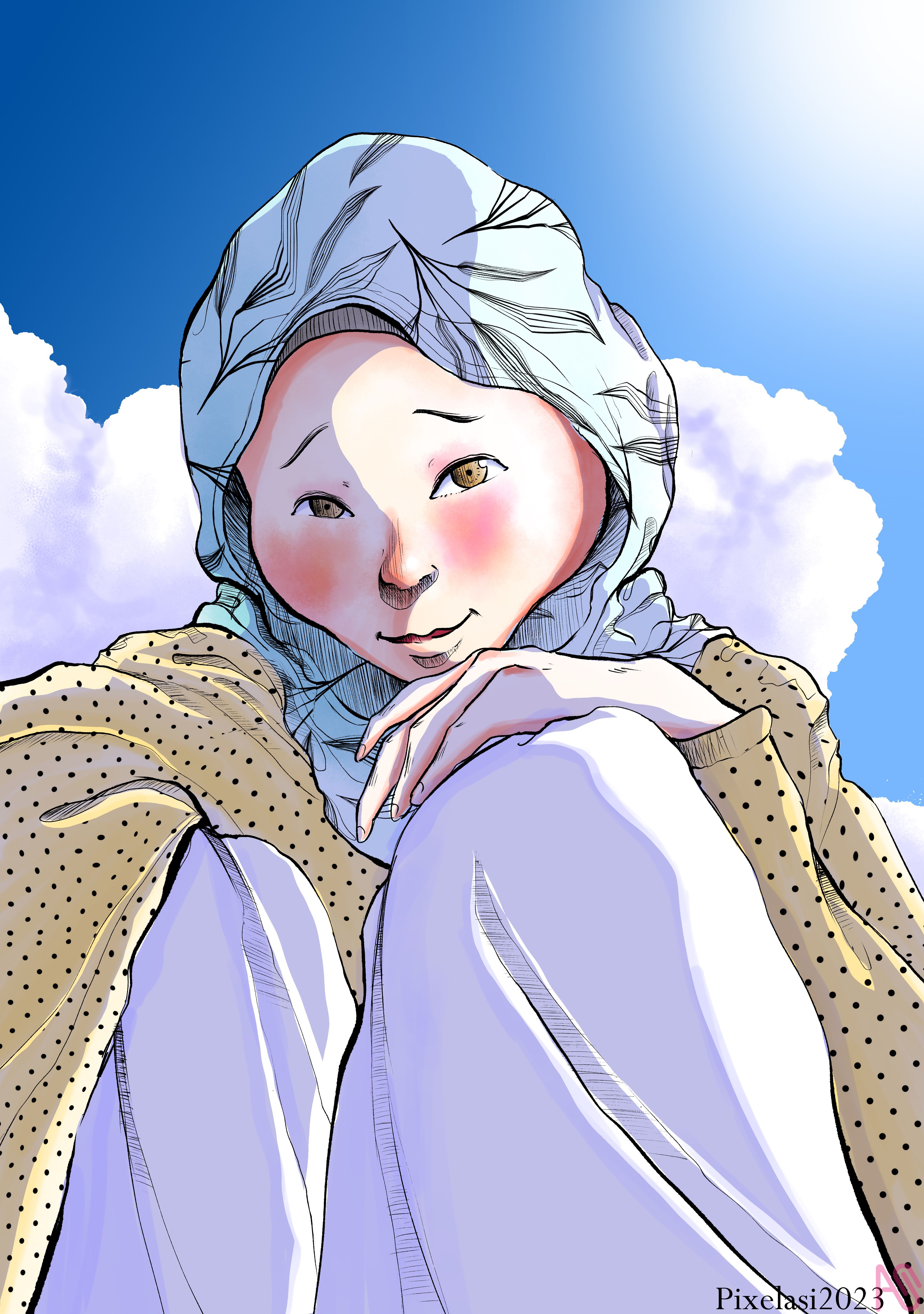 Under the cloud Pixelasi - Illustrations ART street