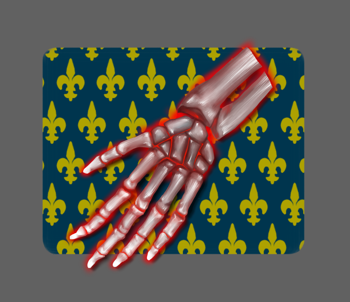 Skeleton hand art ( magic ) Stefan android - Illustrations ART street