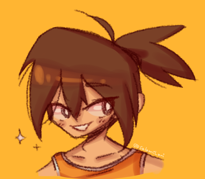 ~ Kel with ponytail cuz yes ~ Lani_Salami (tape?) - Illustrations ART ...