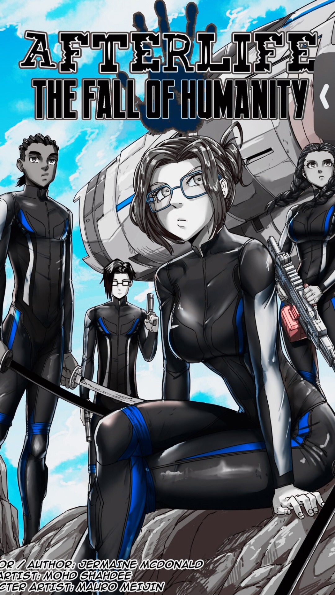 AFTERLIFE: THE FALL OF HUMANITY | MANGA Plus Creators by SHUEISHA