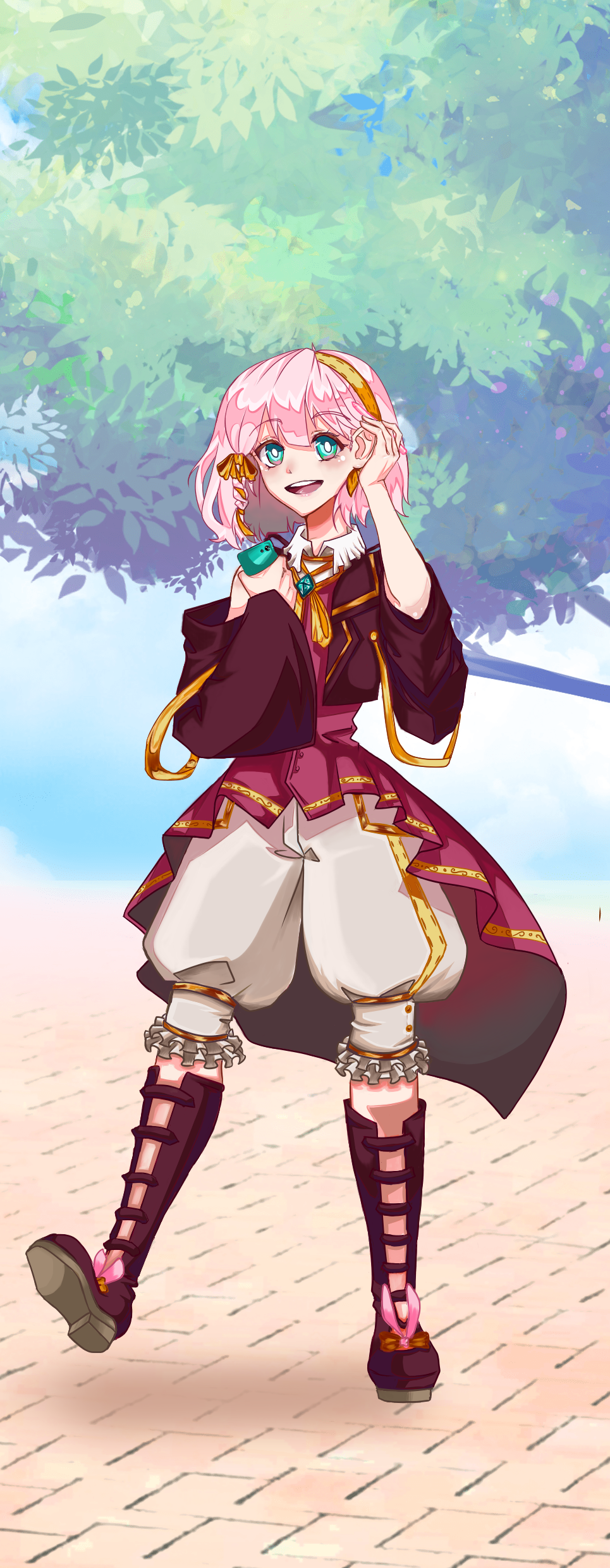 Pink artist Stellya - Illustrations ART street