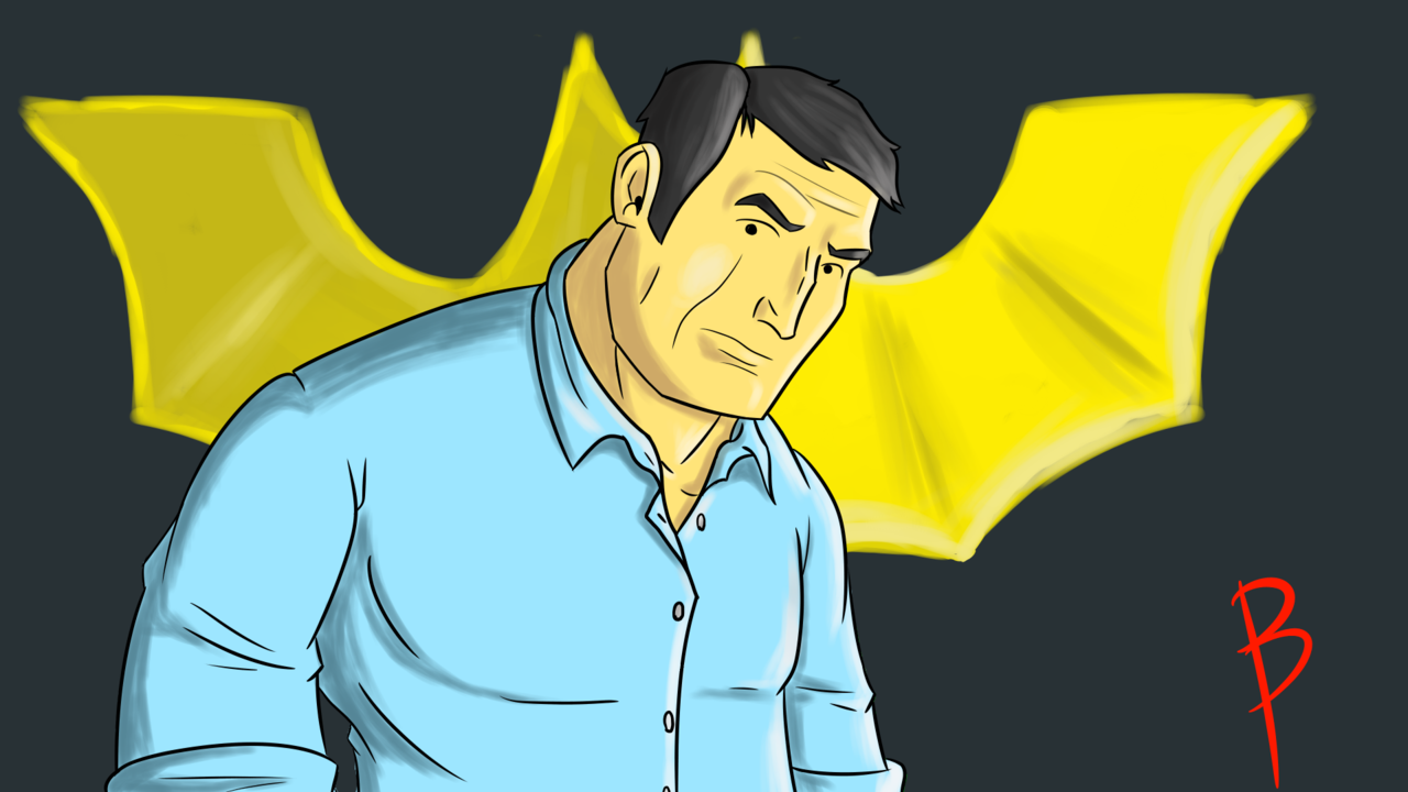 Bruce Wayne Bro Powers - Illustrations ART street
