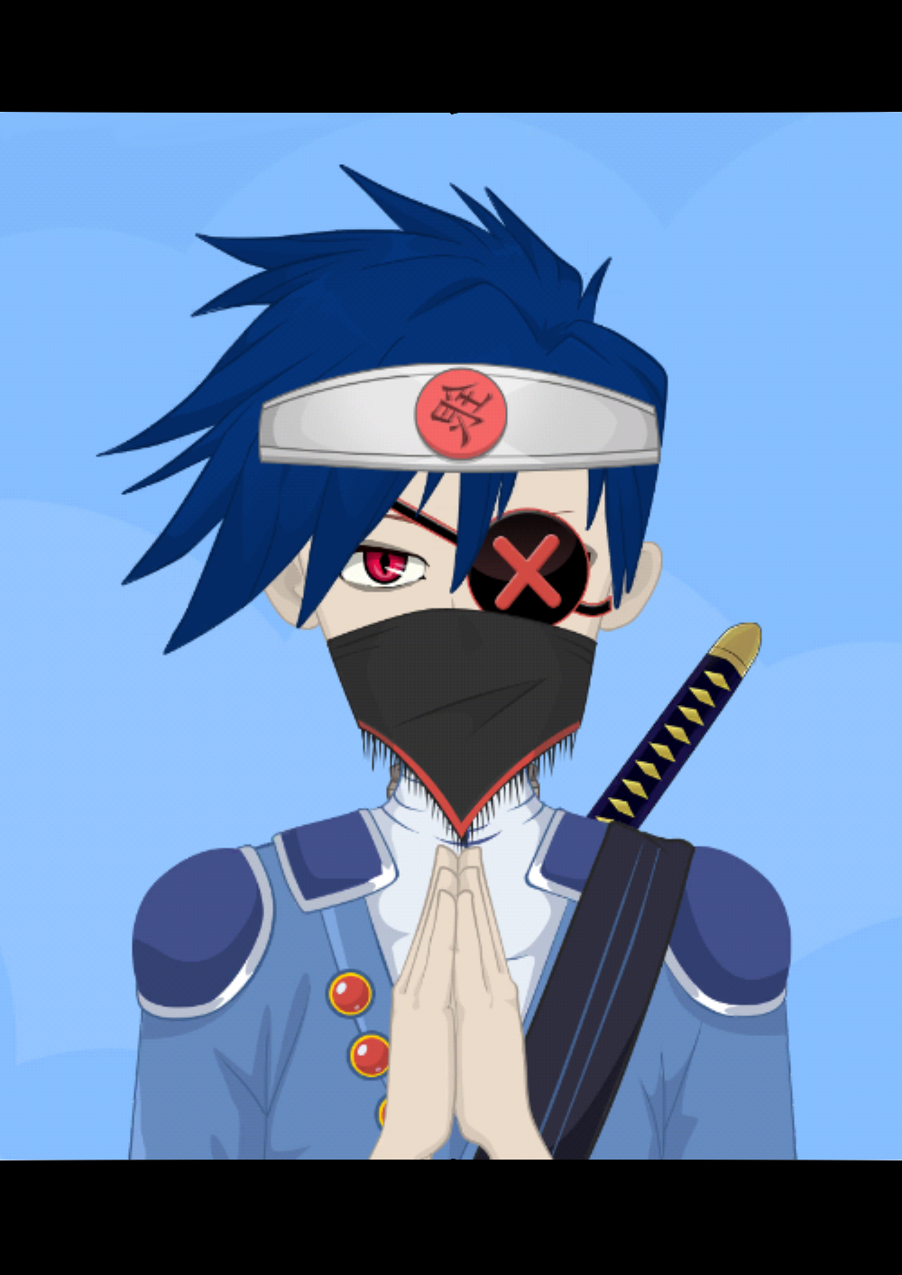 Anime Ninja Guy Drawing