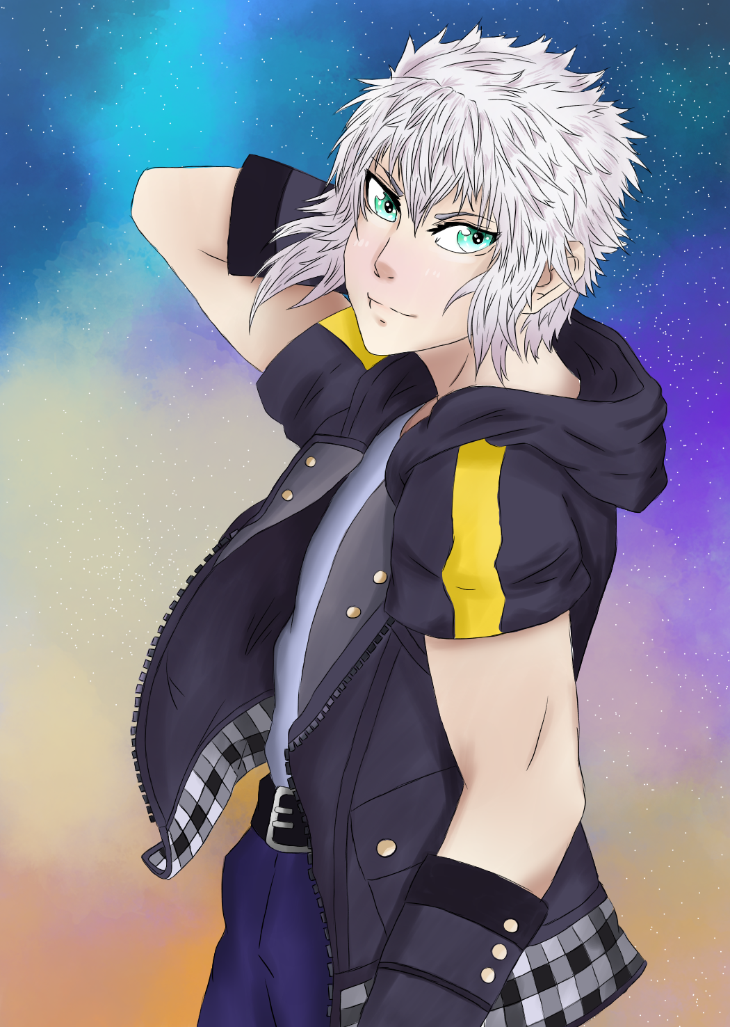 Riku (Kingdom Hearts 3) Kai Caelum - Illustrations ART street
