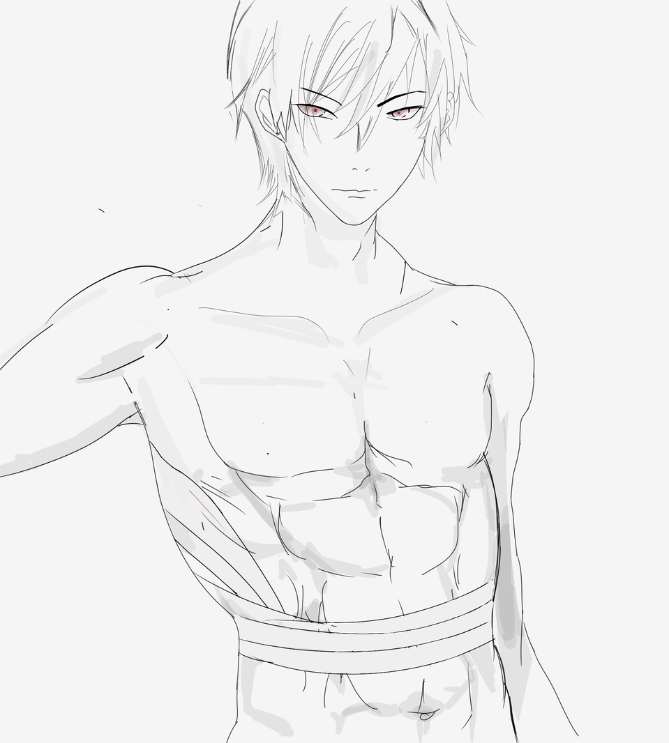 Anime Guys Back To Back