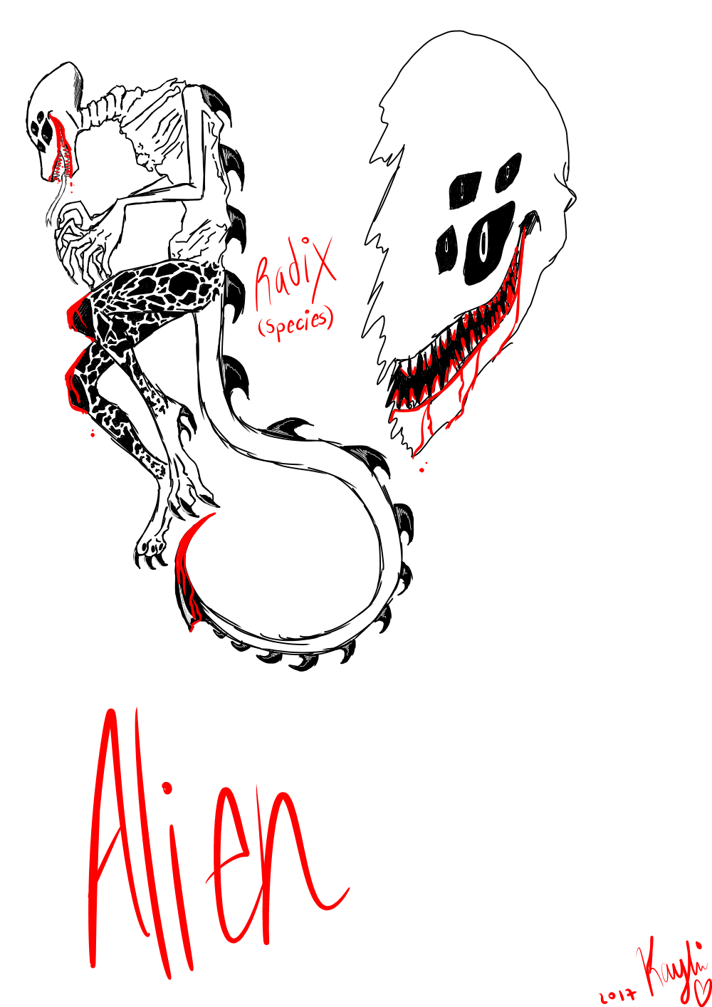 Radix alien Real.Kaylin - 插畫 ART street