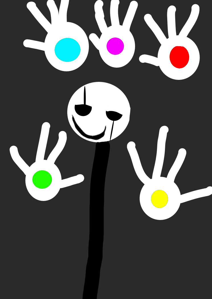 Gaster and his hand blaster's Gaster☞☬ ☜⁠ - Illustrations ART street