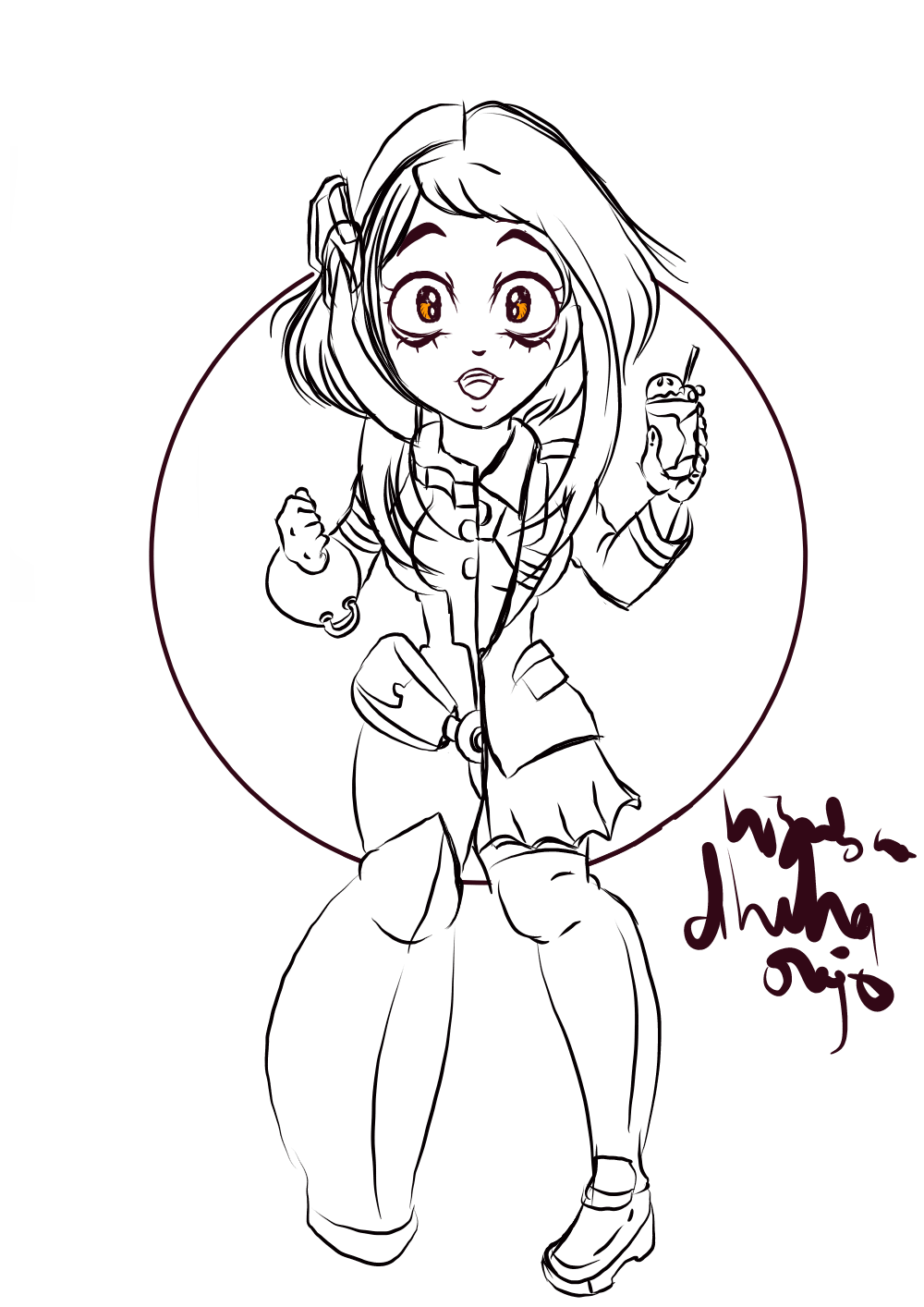 ochoko emoragissele - Illustrations ART street