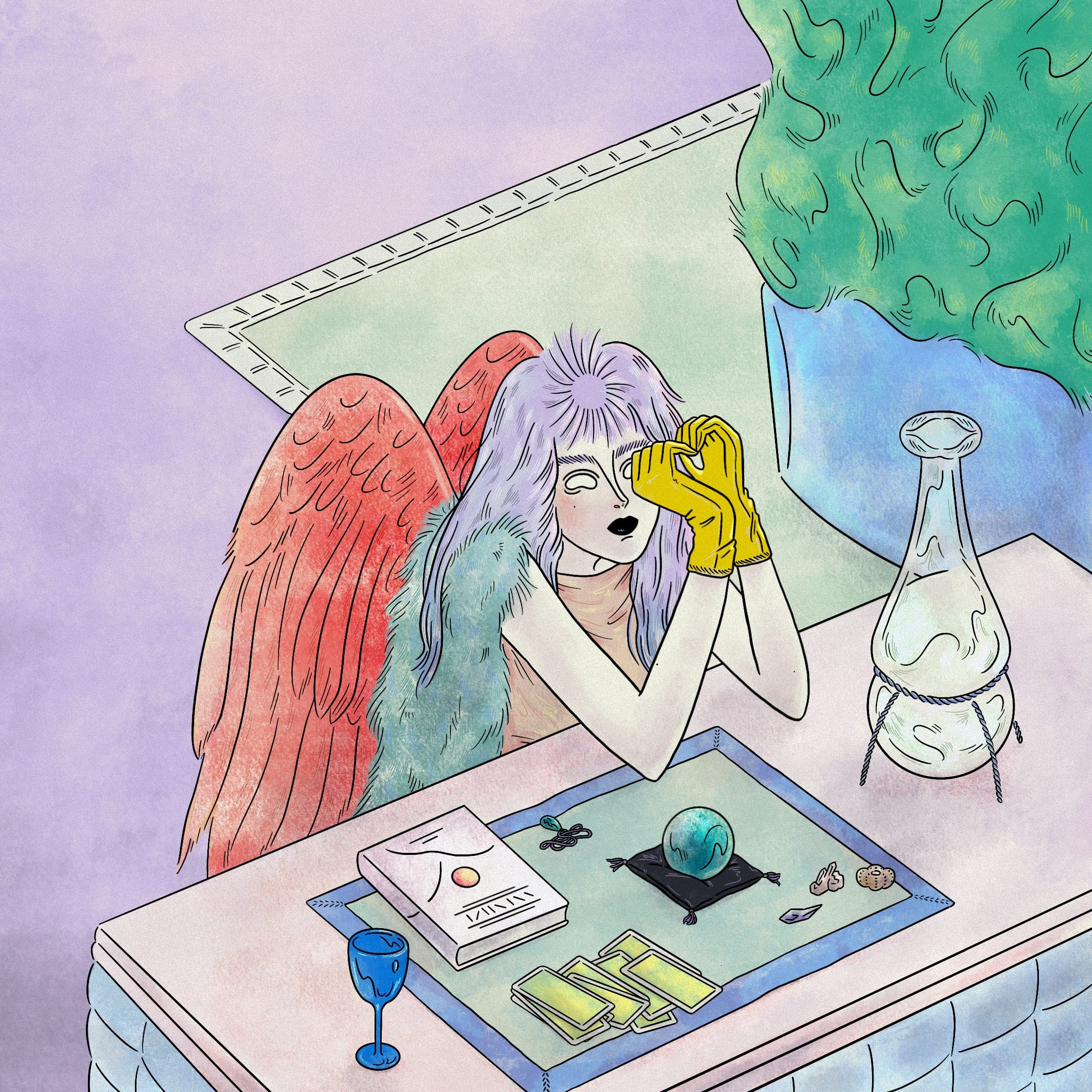 Angel Via Chou - Illustrations ART street