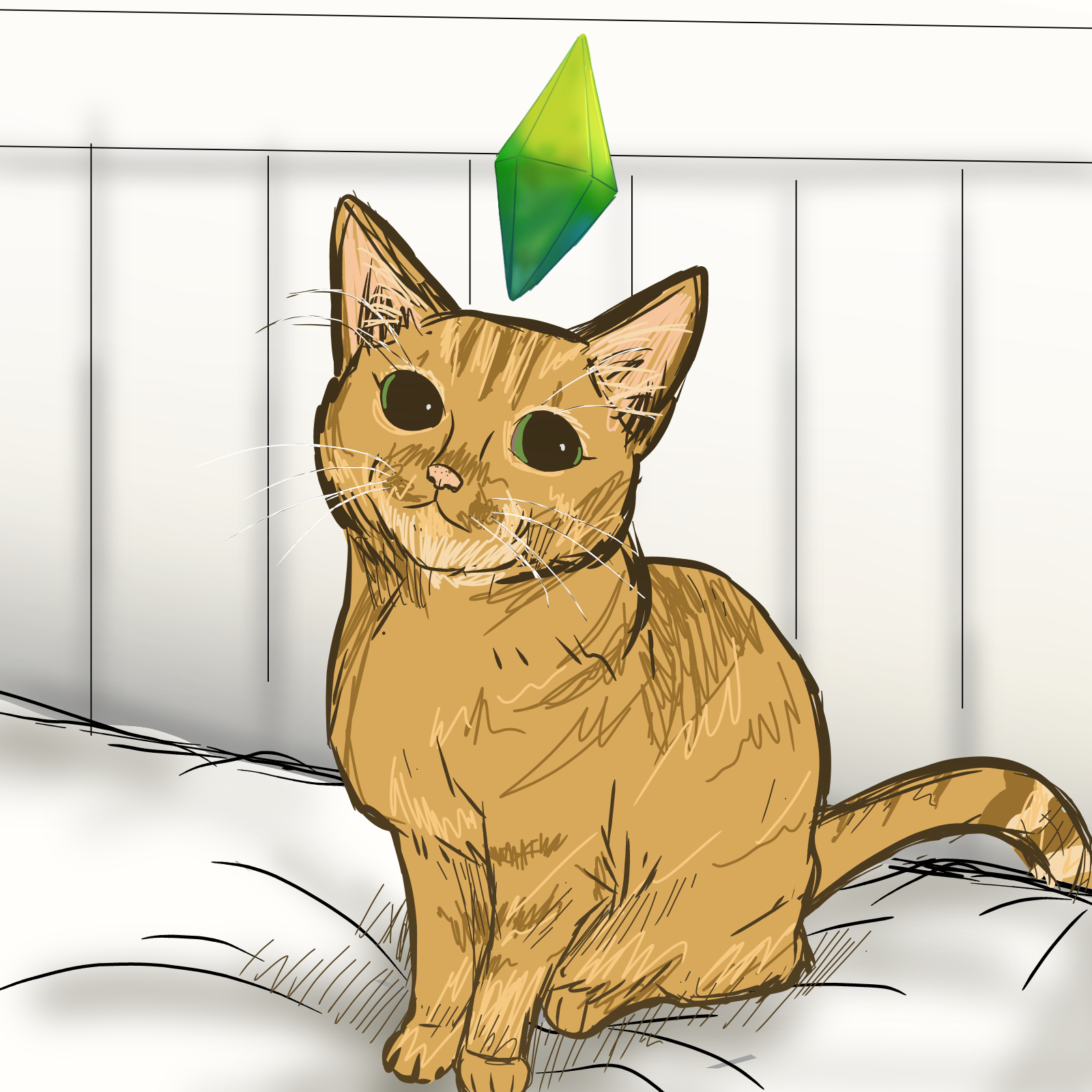 cat practice DanDraw - Illustrations ART street