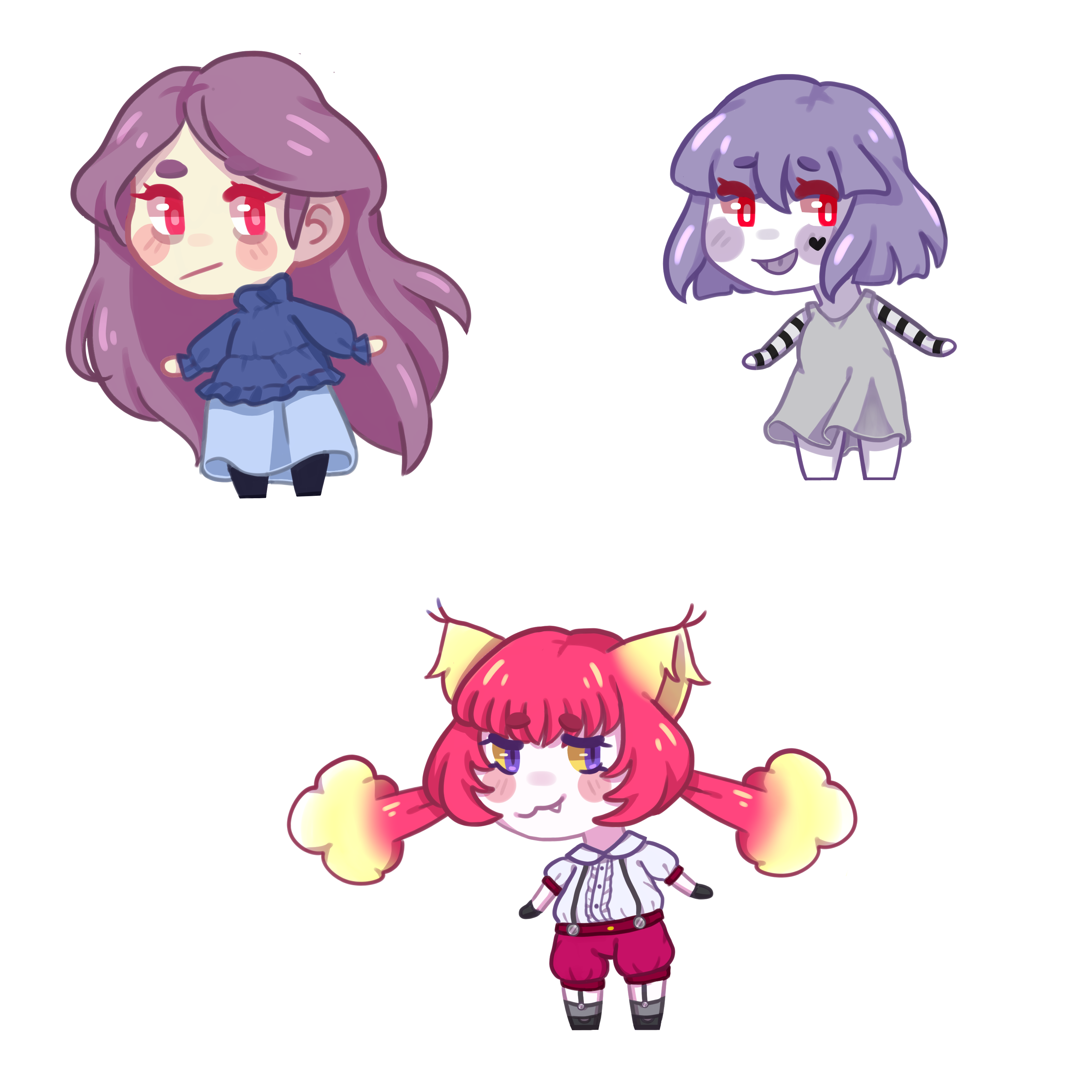 Chibis experimentales abril0226 - Illustrations ART street