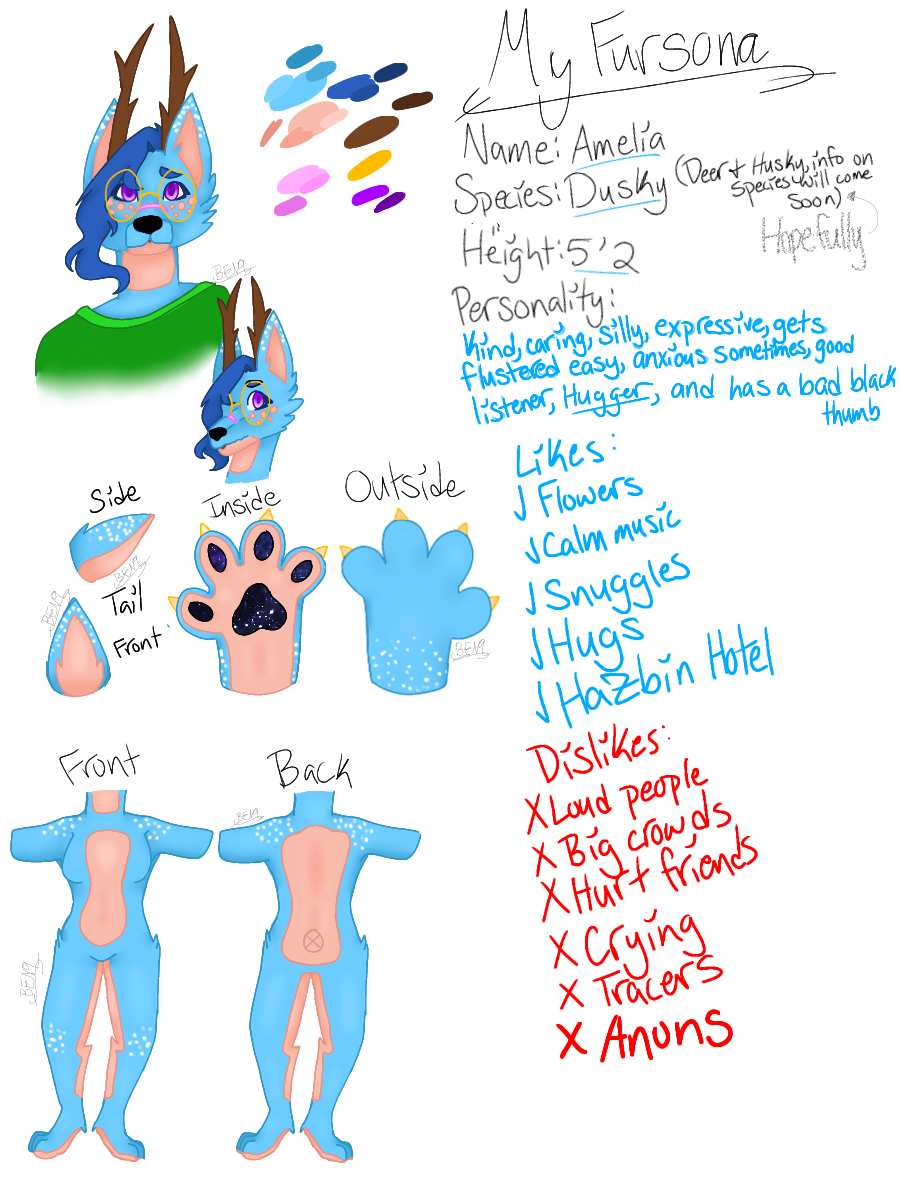 My Fursona Yes Im A Furry Dont Flame This Moon got oofed 4