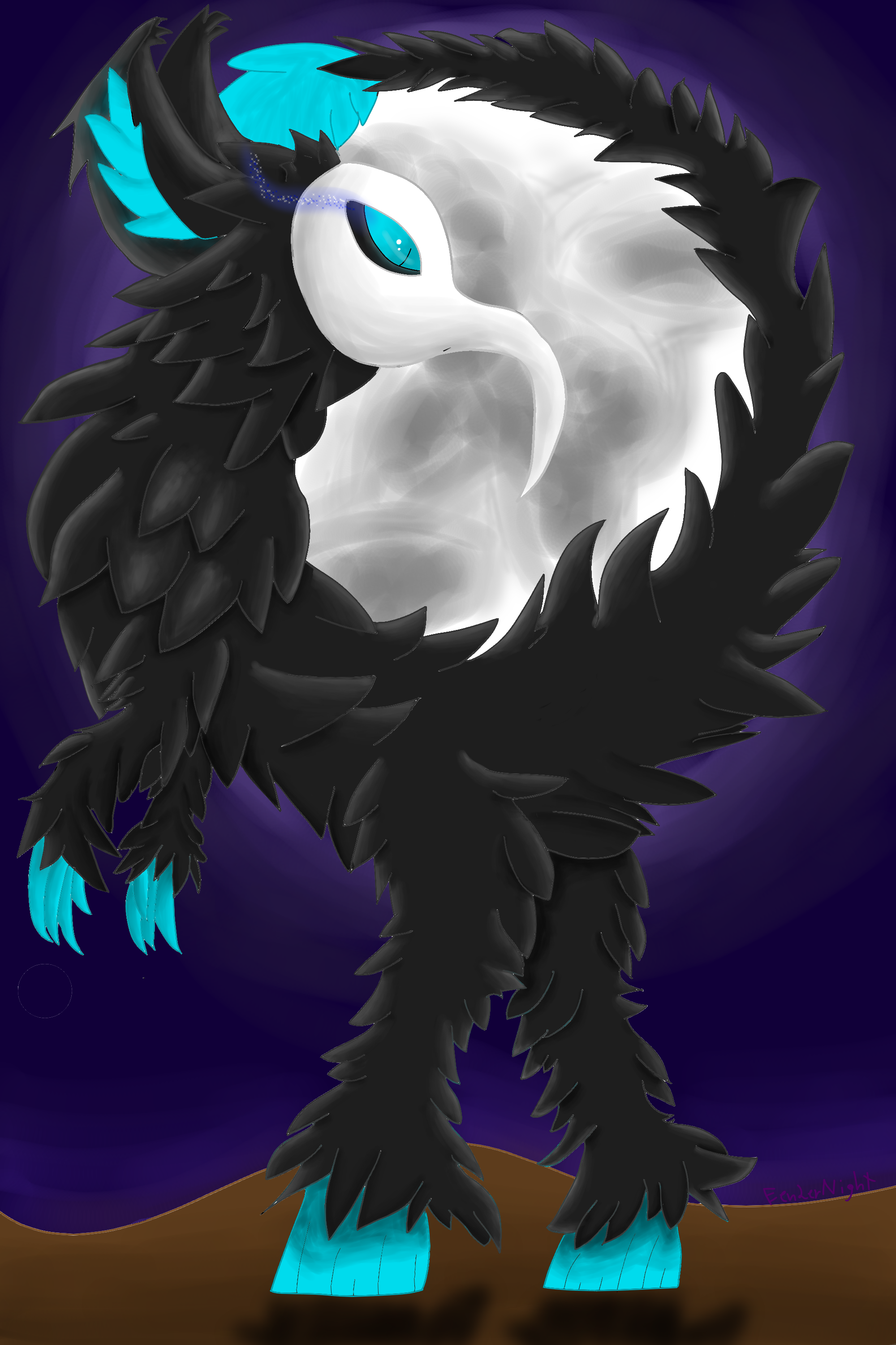 Darkness Riseing Ender night - 插图 ART street