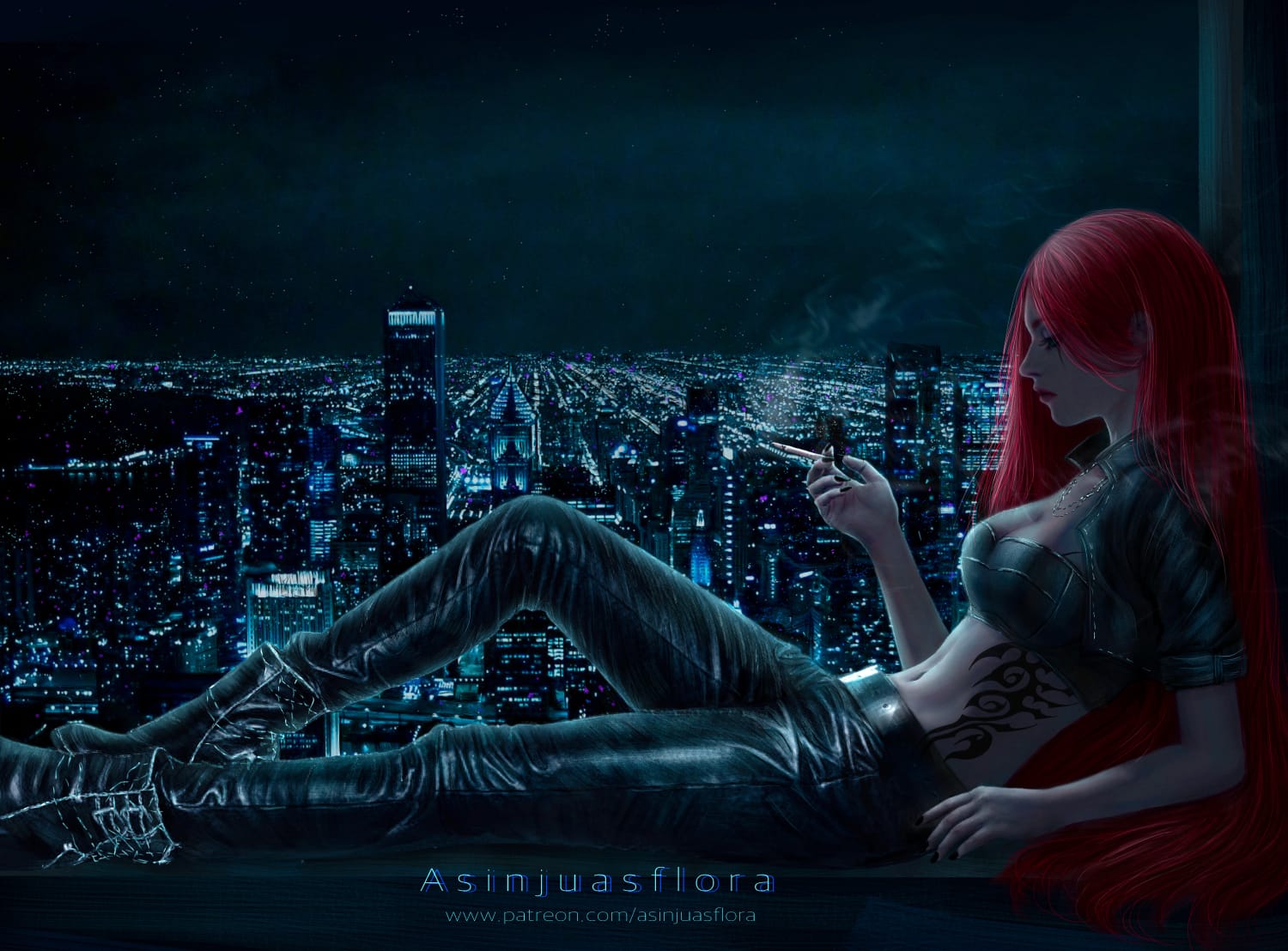 Katarina League of Legends Asinjuasflora - Illustrations ART street