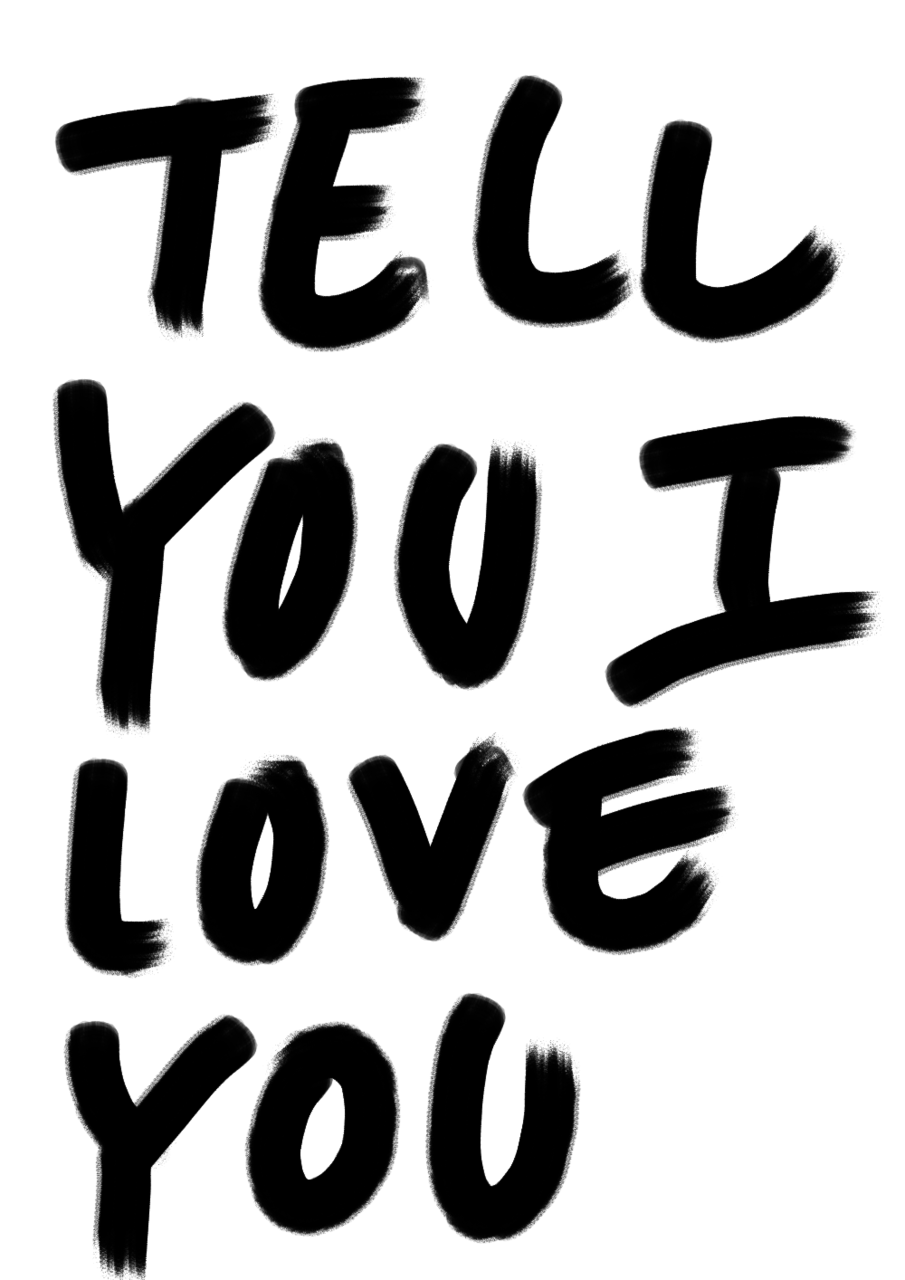 Tell You I love You zoyee - 插图 ART street