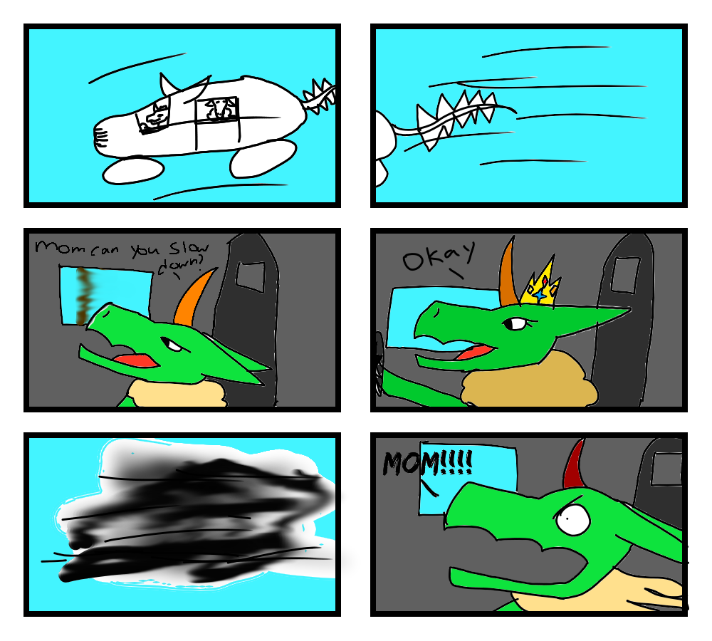 car ride comic part 1 drannieisover9000 - 插图 ART street