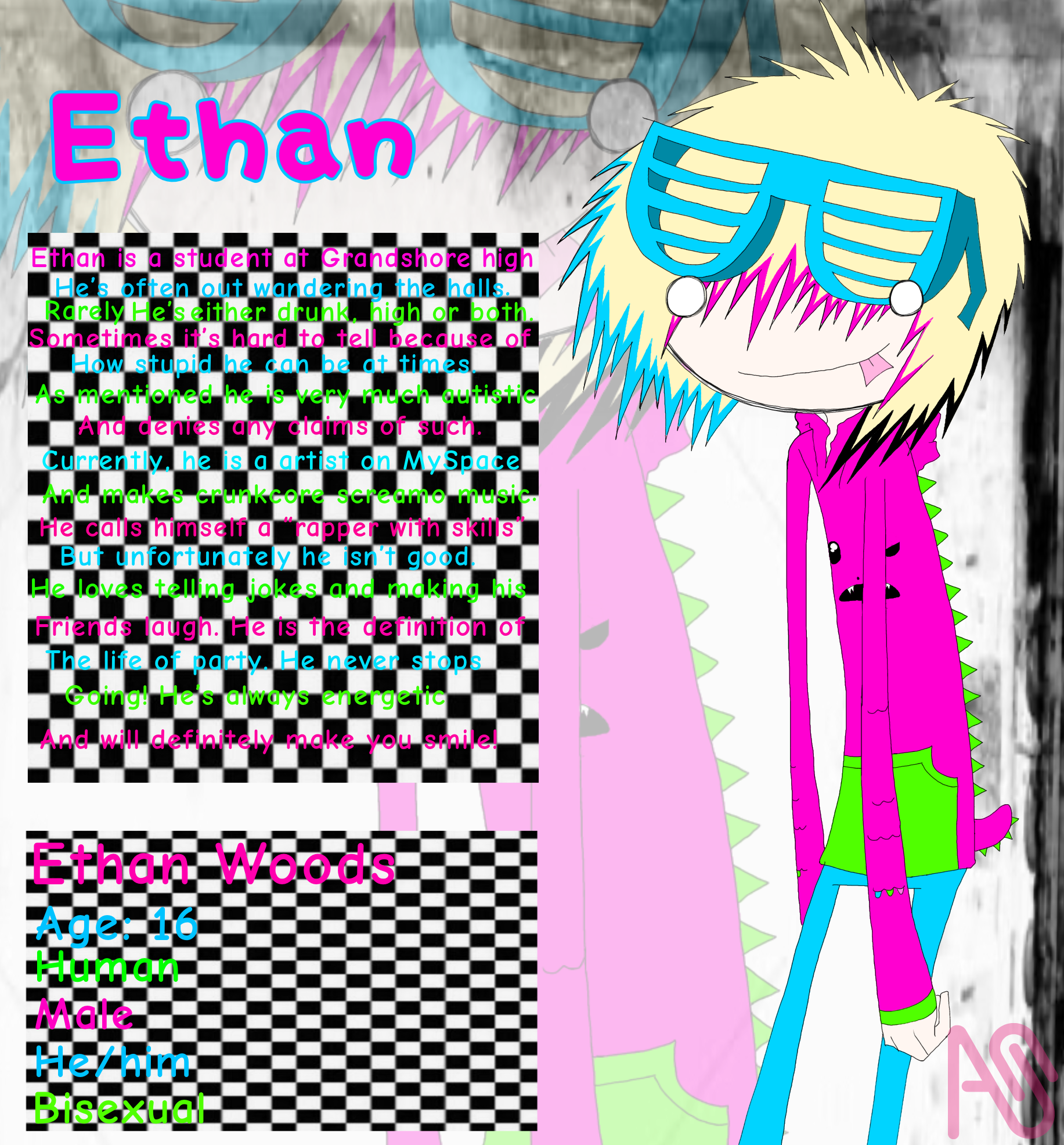 Ethan’s reference sheet xXzEzEz0mb!EXx - Illustrations ART street