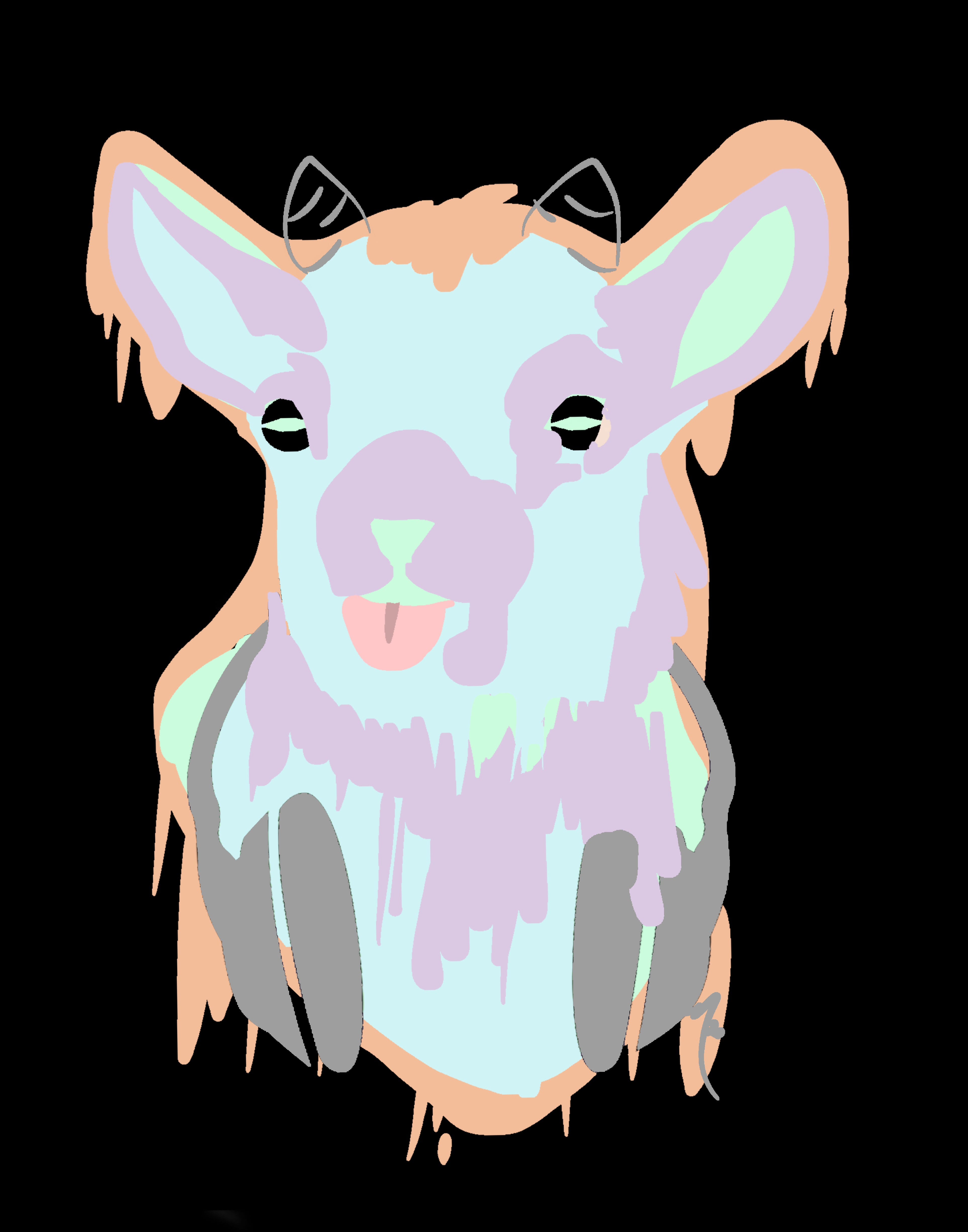 Pastel_Goat Ashe_Elizah - Illustrations ART street