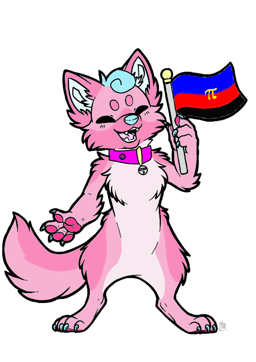 Day 6: Holding their flag Tigerlillie26 - Illustrations ART street