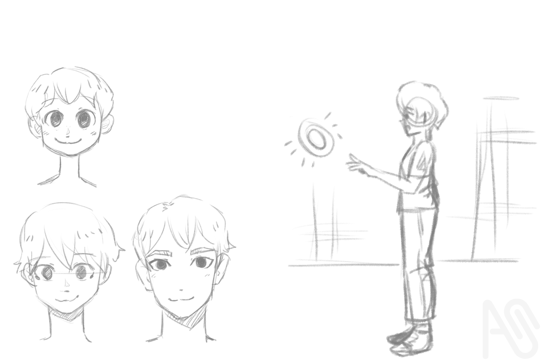 Human and poses practice Hazziely Estribaz - Illustrations ART street