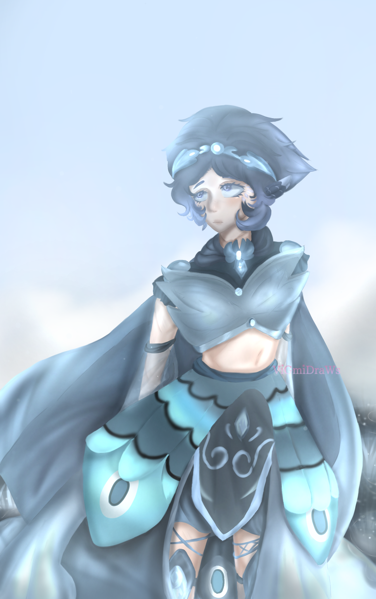 Warrior of feathers (308object characters contest) 𝚅𝚒𝙶𝚖𝚒𝙳𝚛𝚊𝚆𝚜(𝙻𝚢𝚗𝚒𝚡 ...