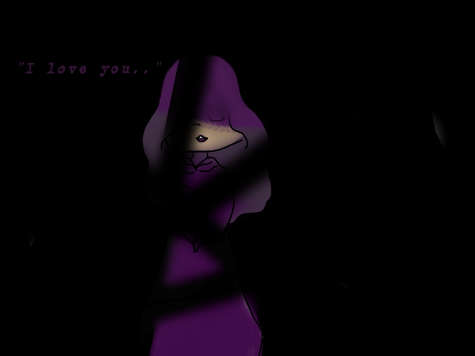 I love you too darling..💜 qwq |*~Poker~*°| - Illustrations ART street