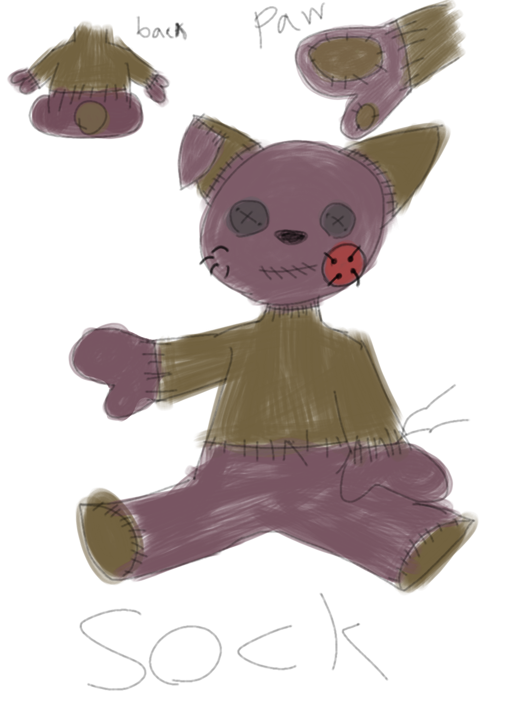 Sock, Adoptable Old OC RaptorCheese - Illustrations ART street