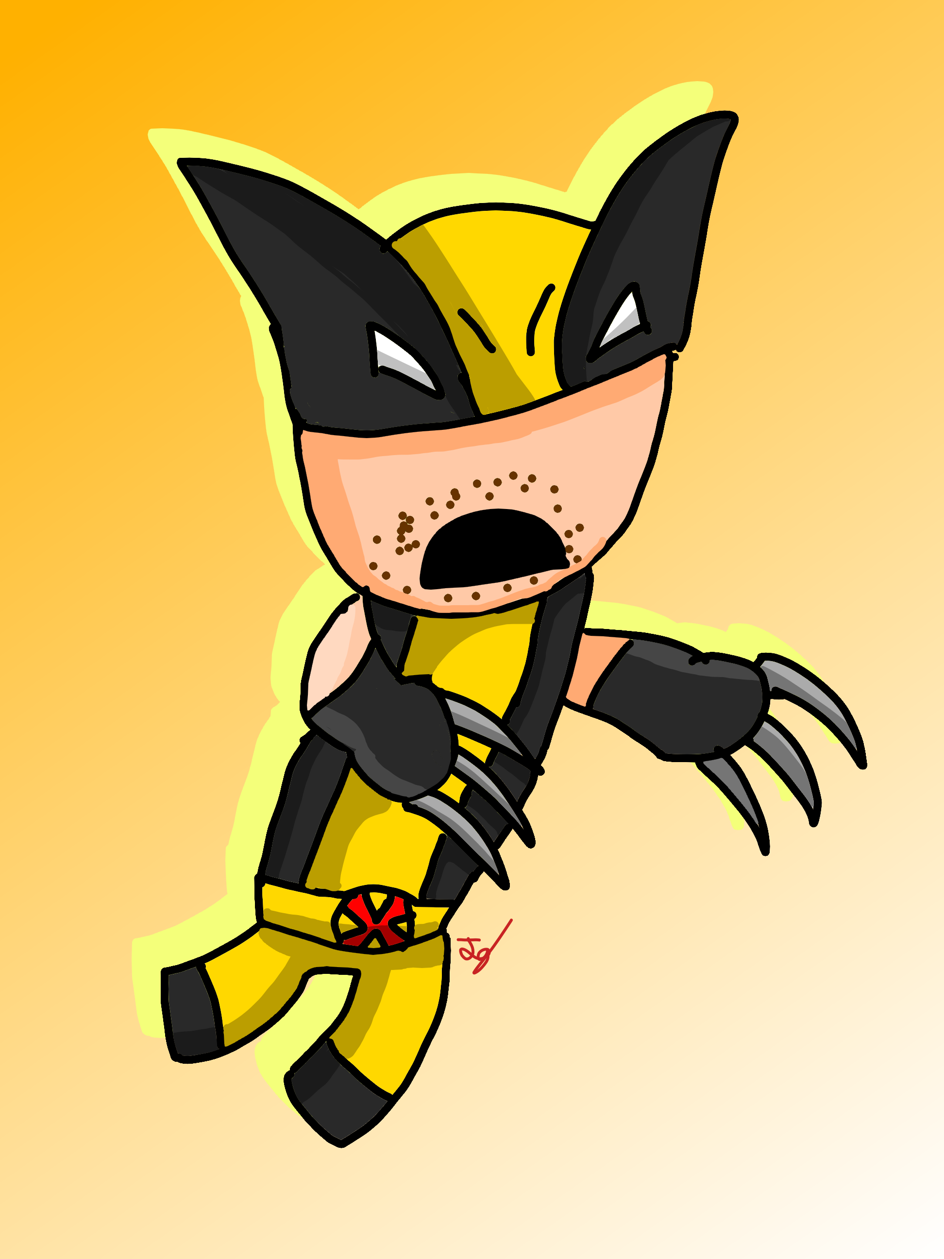 Lil Wolverine JDOG - Illustrations ART street
