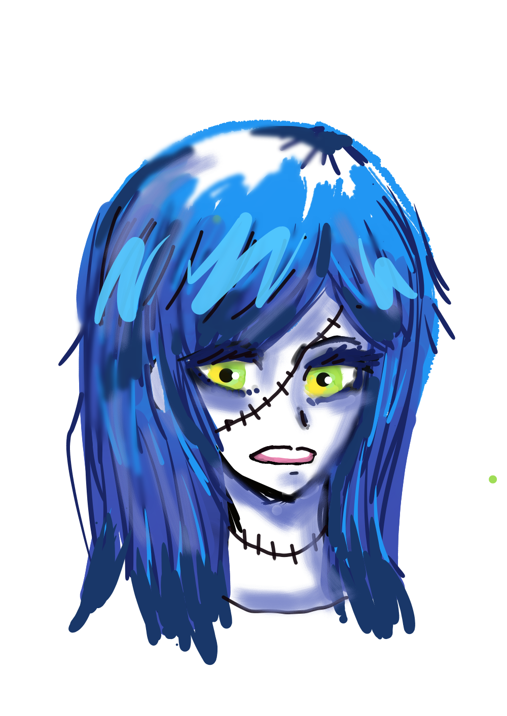 Zombie gal YOWHZA - Illustrations ART street