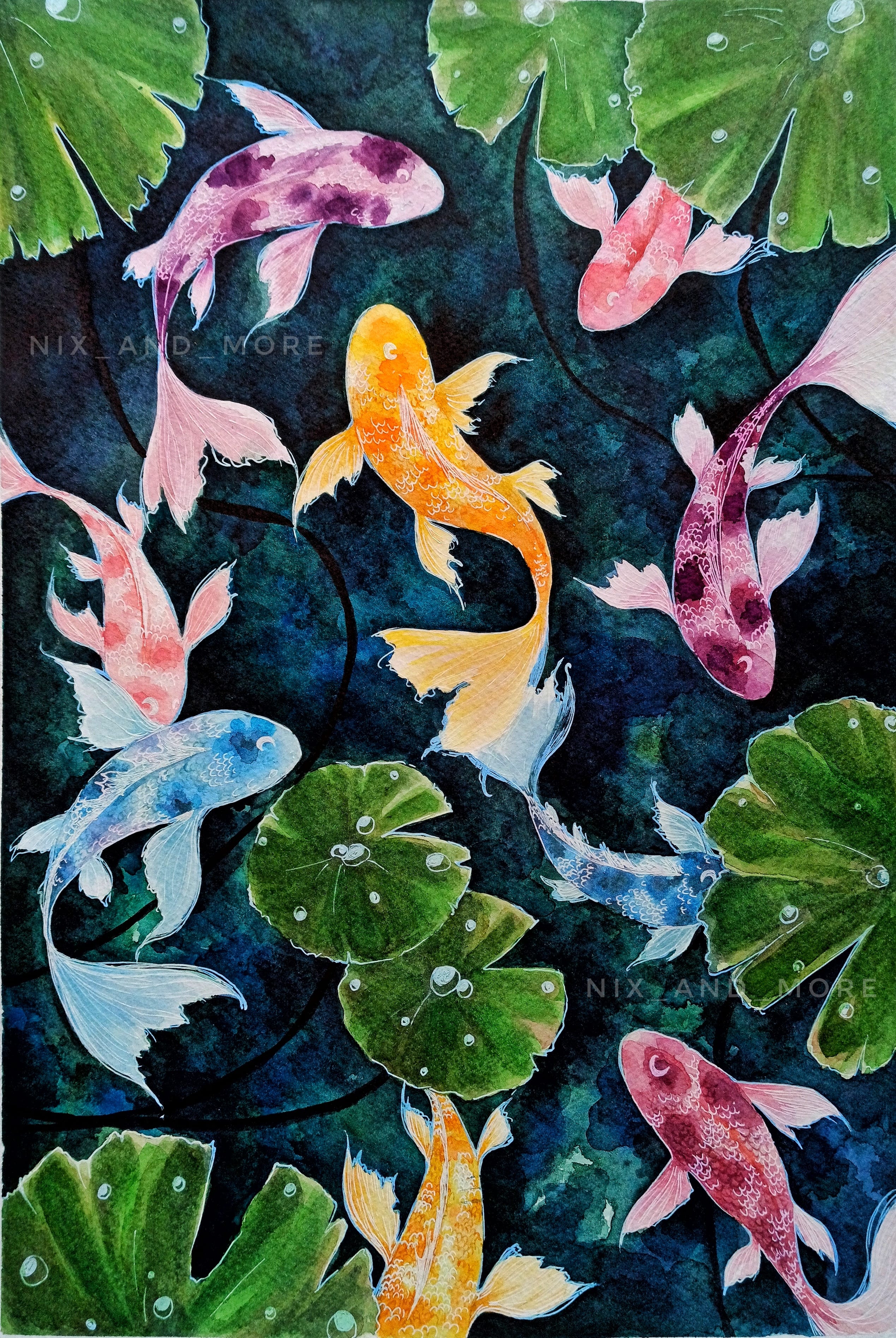 Crescent Koi NIX - 插图 ART street