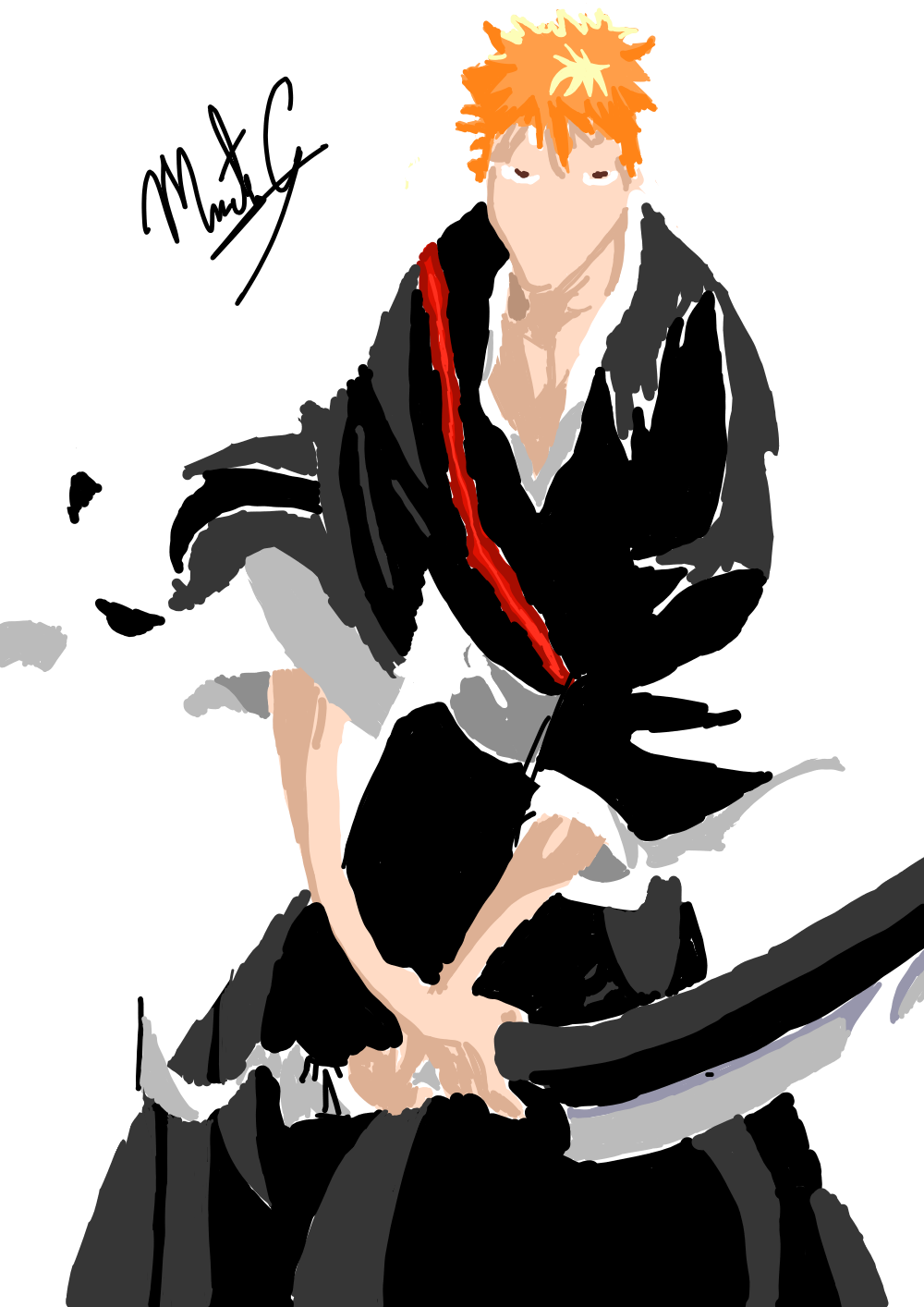 kurosaki ichigo without art line Yokomiramishaka - Illustrations ART street