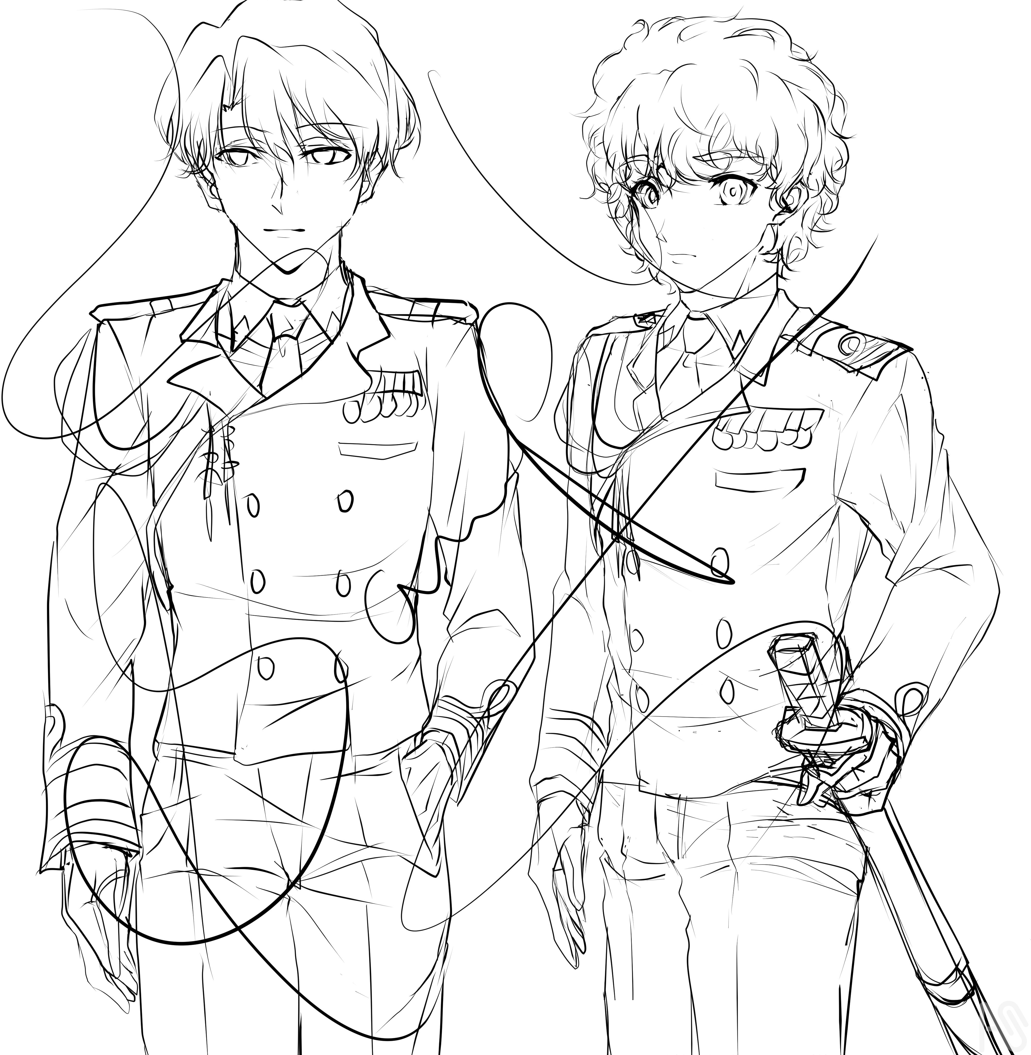 art process GENERALS thorkell_40k - Illustrations ART street