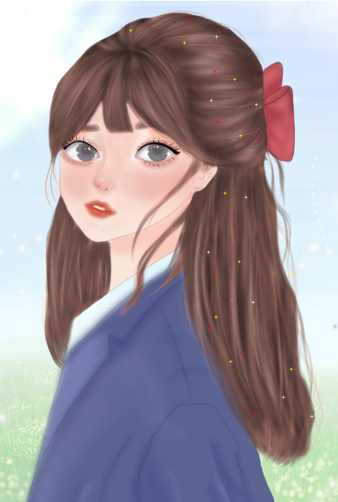 student girl EMAN ISMAIL - Illustrations ART street