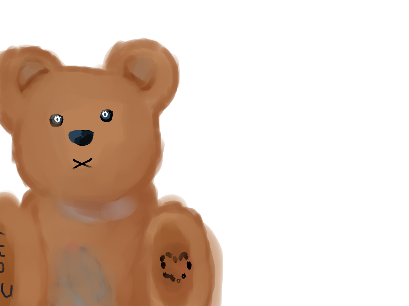 ragged bear Bl4nkS1n1st3r - Illustrations ART street