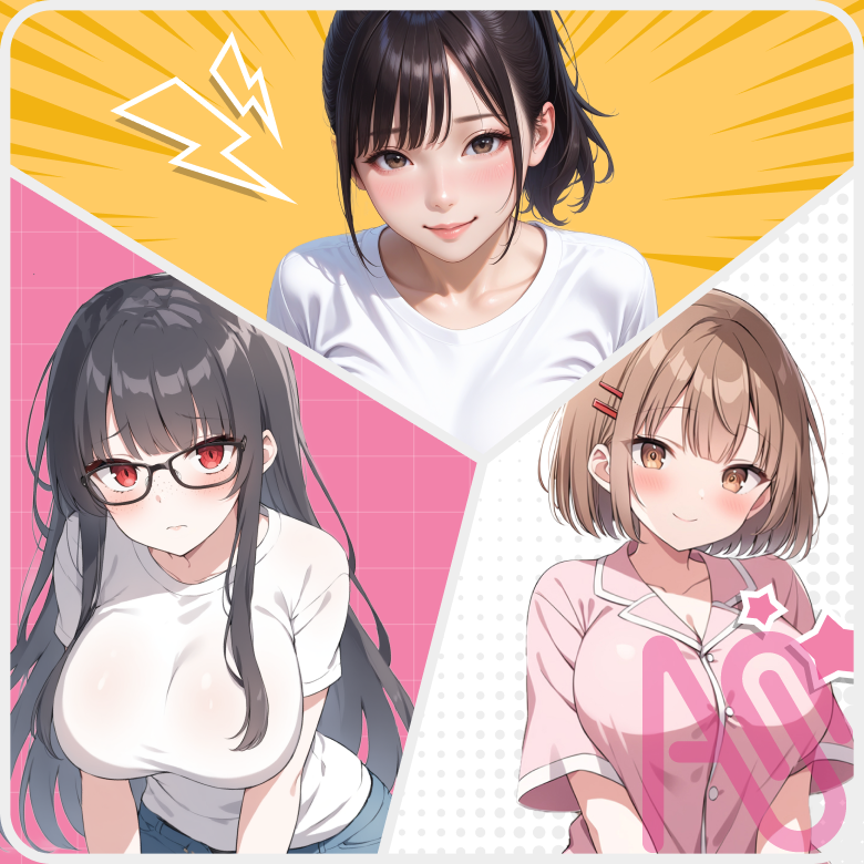 almigoで、今ご覧のキャラクターと会話してみてください！ almigo - Illustrations ART street