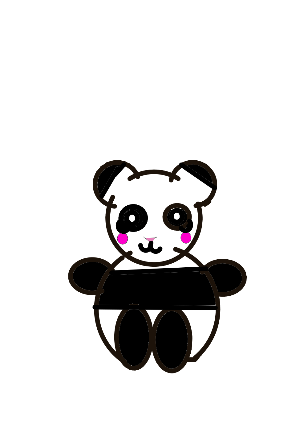 panda Noob draws - Illustrations ART street