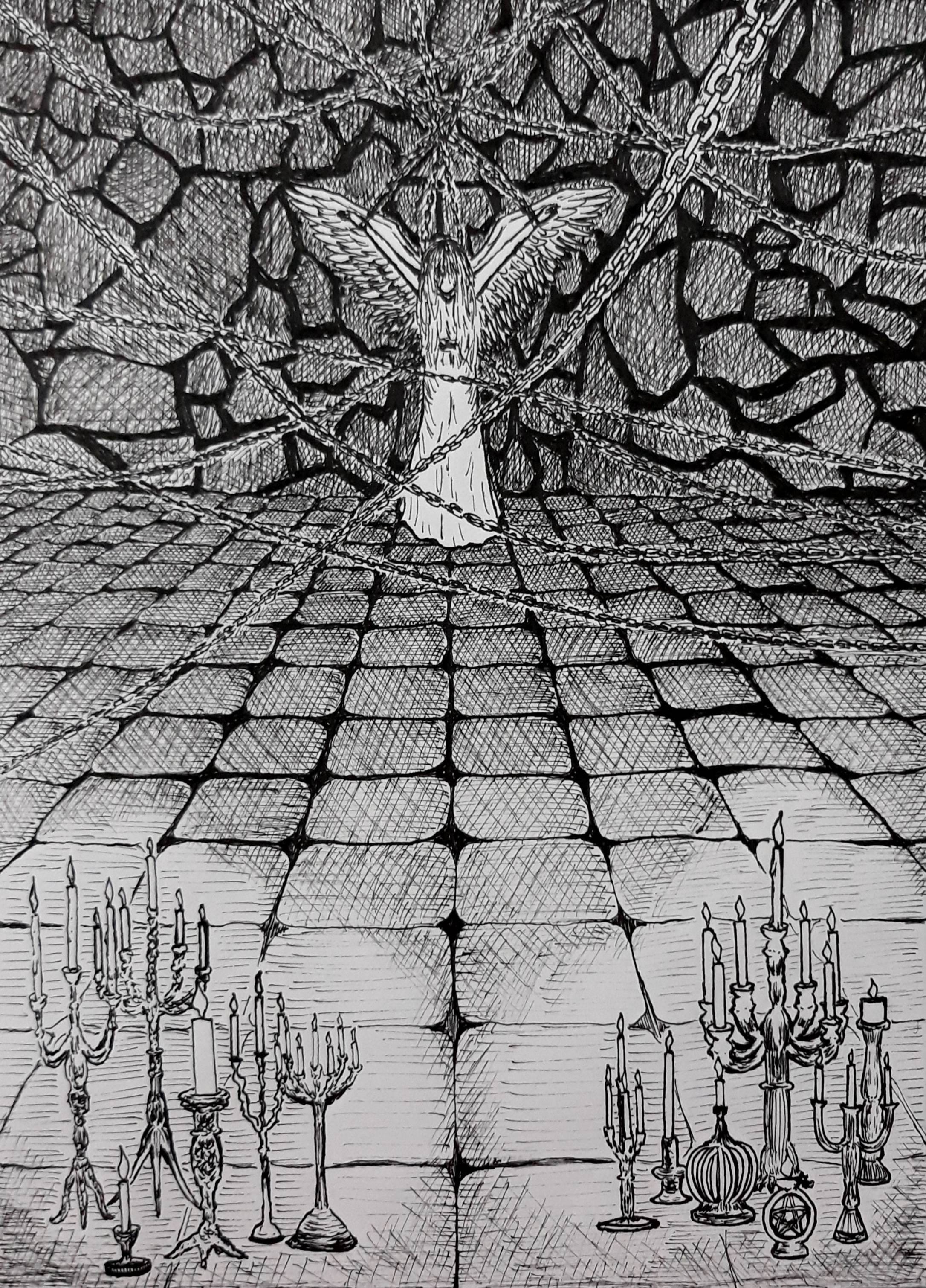 Chained Angel R - Illustrations ART street