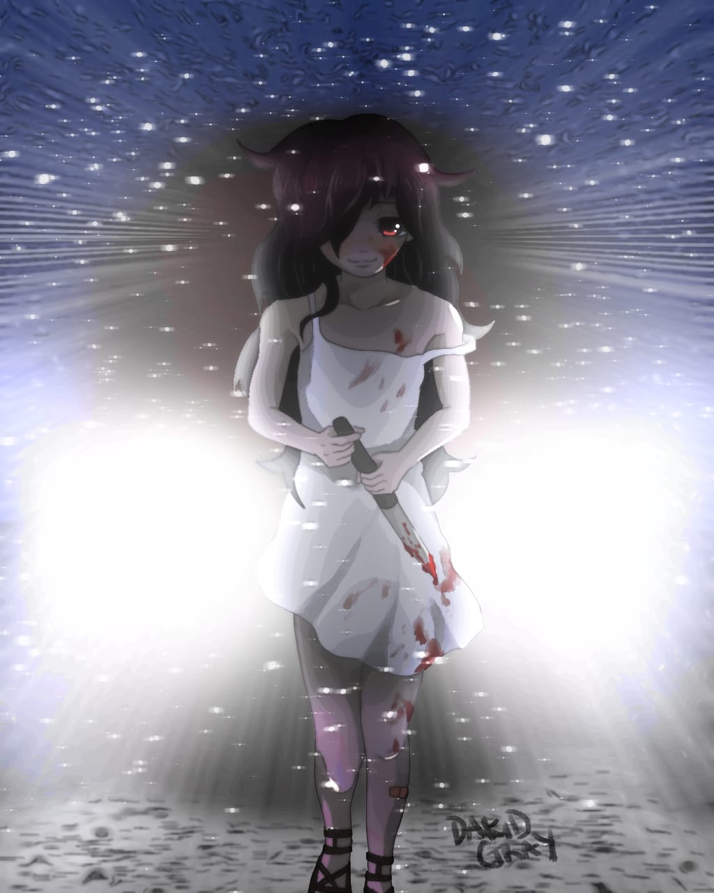 Little Disaster Dakid Gray - Illustrations ART street