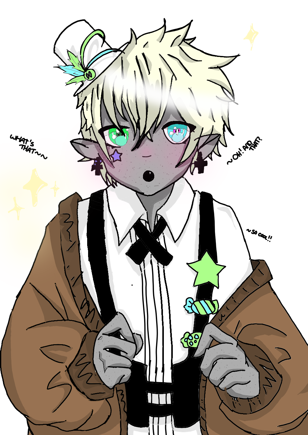 Alien on earth Niko_Nai - Illustrations ART street