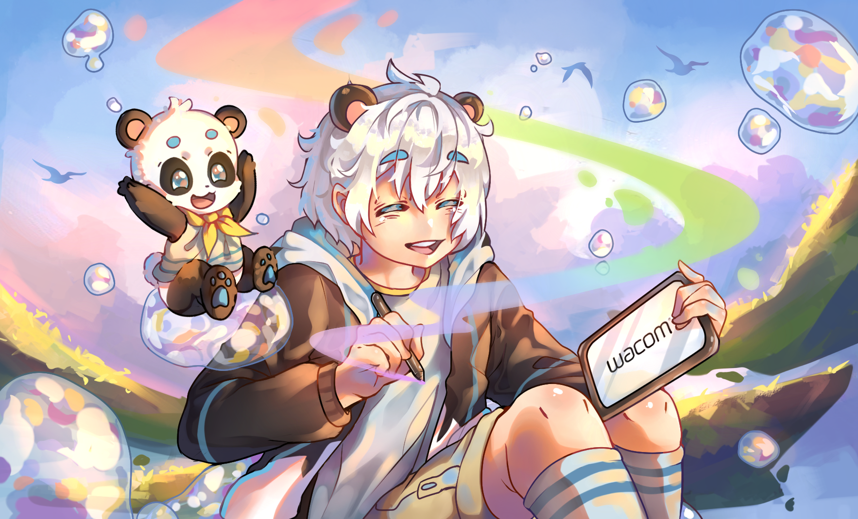 Deruu Panda Chizu.boii - 插图 ART street
