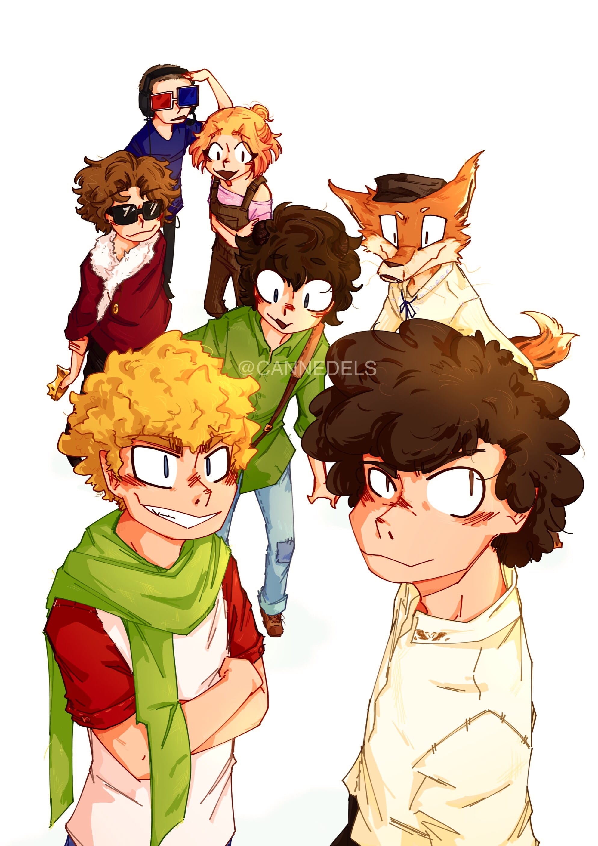 Art for my webtoon CannedEls - Illustrations ART street