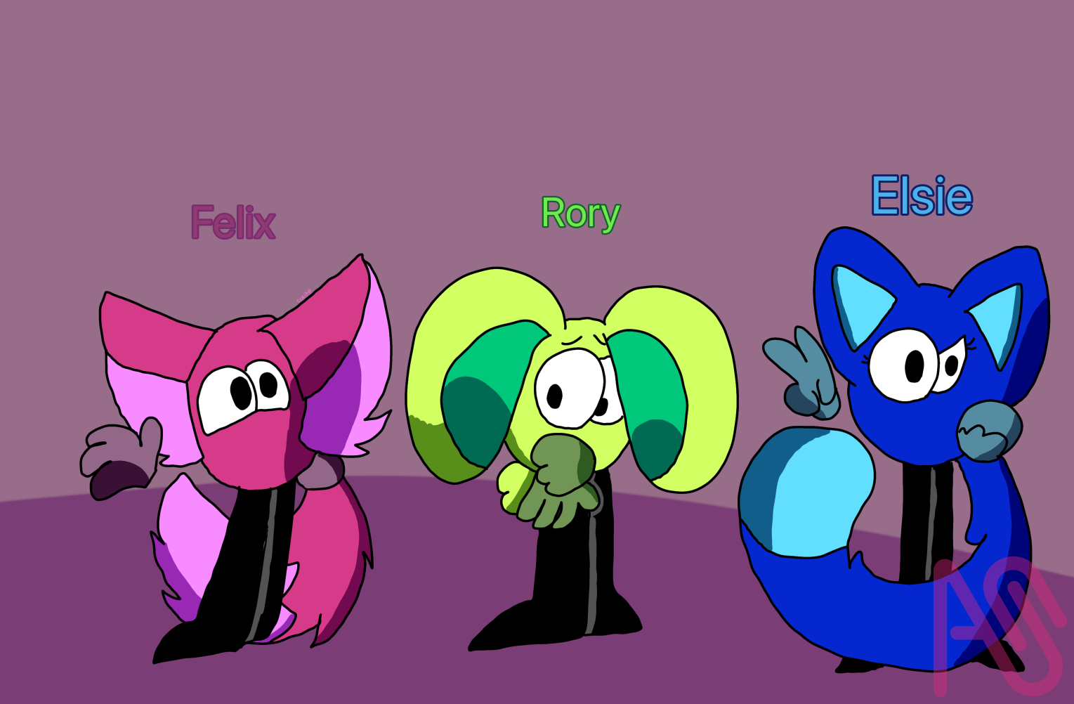 Meet my kinitopet AU called Felix and friends Candy19 - Illustrations ...