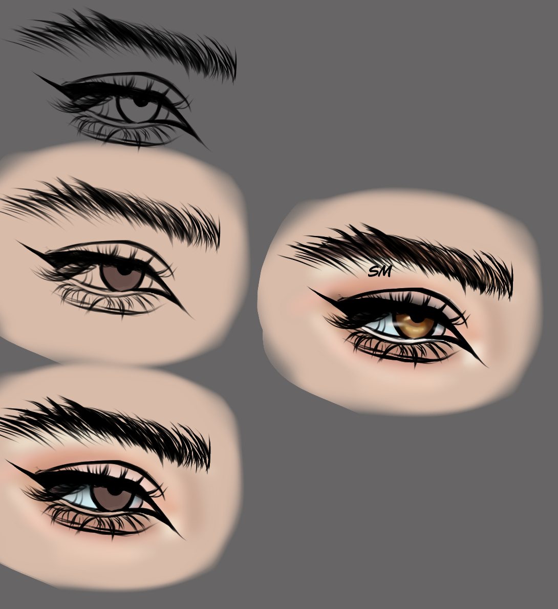 My way to draw an eye Marwa - Illustrations ART street